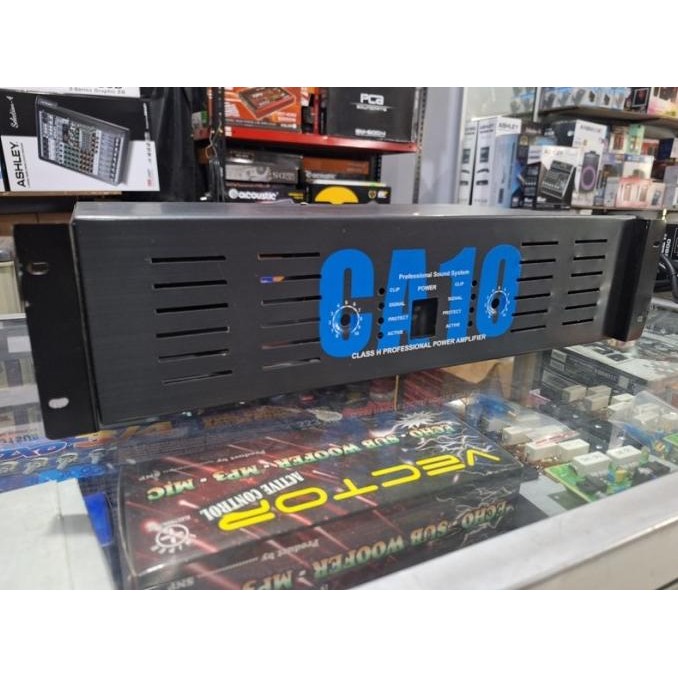 Jual CO BOX POWER AMPLIFIER SOUND SYSTEM CA10 PLAT BESI NEW TYPE | Shopee Indonesia