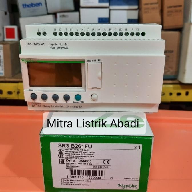 Jual Schneider SR3B261FU SR3 B261FU 220vac smart relay zelio | Shopee Indonesia