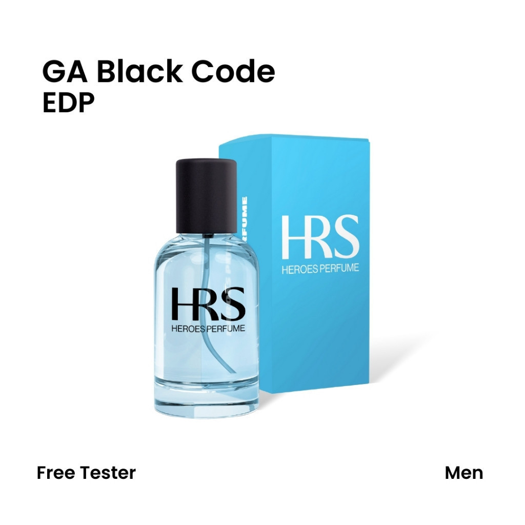 Jual Heroes Parfum - GA Black Code For Men EDP Eau de Parfum | Shopee ...