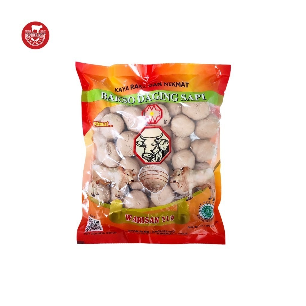 Jual Warisan 319 Bakso Sapi Urat isi 50 - Brothermeatshop | Shopee ...