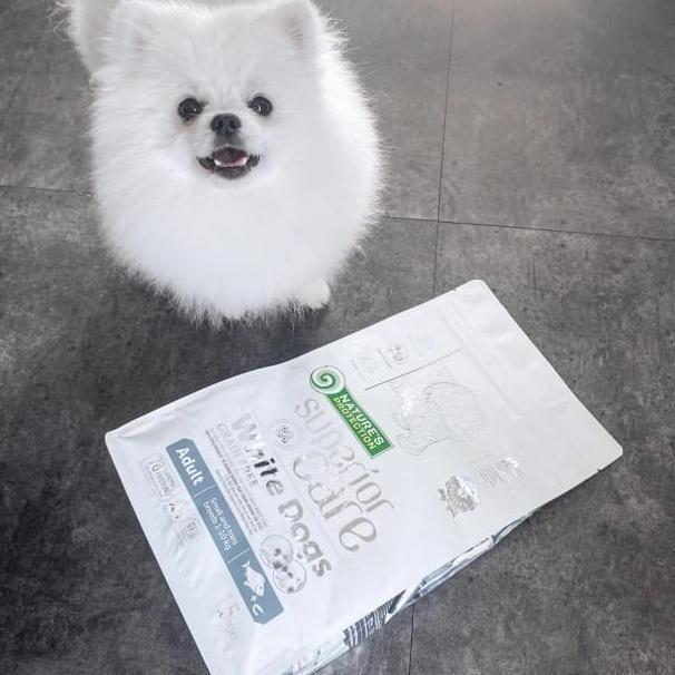 Jual Nature Protection White Dogmaanan Ering Anjing Putih1.5G | Shopee ...