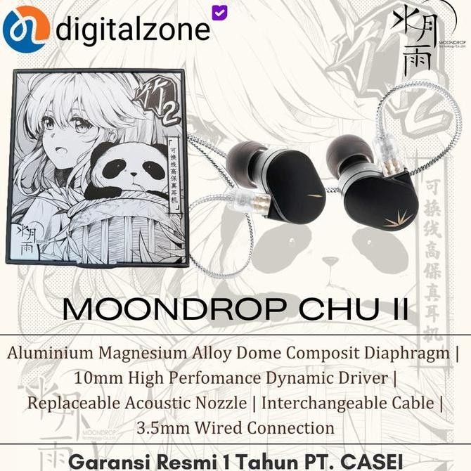 Jual MOONDROP CHU II IEM GARANSI RESMI CASEI - MOONDROP CHU 2 2807T ...
