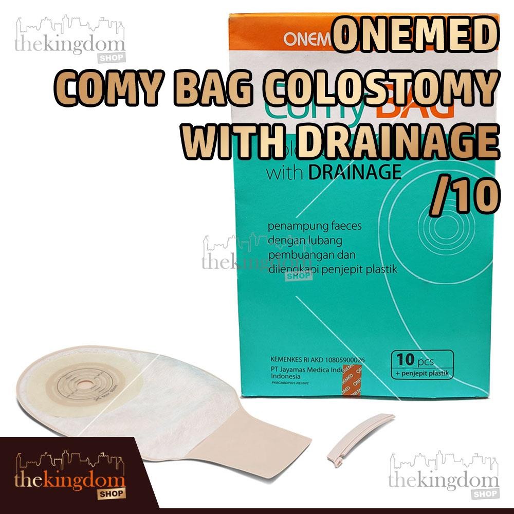 Jual Onemed Comy Bag Colostomy With Drainage Kantong Kolostomi | Shopee ...