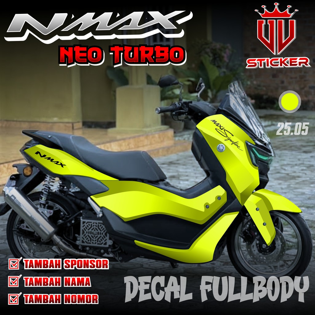 Jual (COD) TERBARU Decal Sticker NMAX NEO S TURBO Full Body Tahun 2024 ...