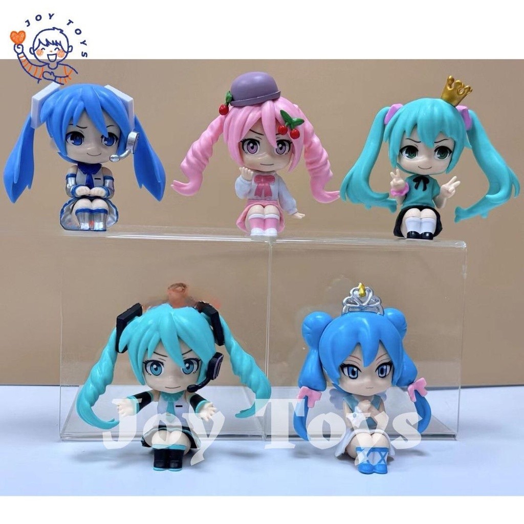 Jual HATSUNE MIKU PINK CHIBI 6 PCS 160 VOCALOID ANIME ACTION FIGURE ...