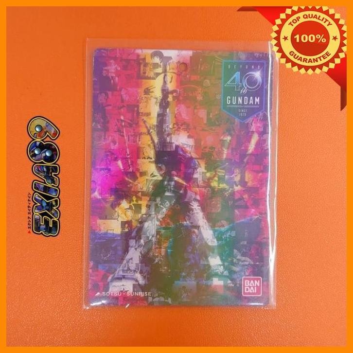 Jual [exi] uniqlo gundam 40th anniversary hang tag card | Shopee Indonesia
