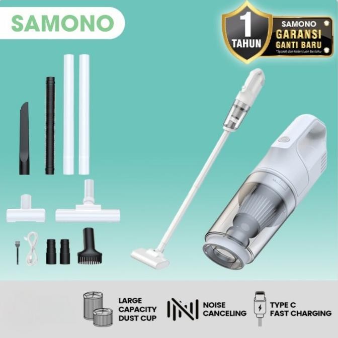 Jual SAMONO VACUUM CLEANER PORTABLE PENYEDOT DEBU SEBAGUNA DENGAN DAYA ...