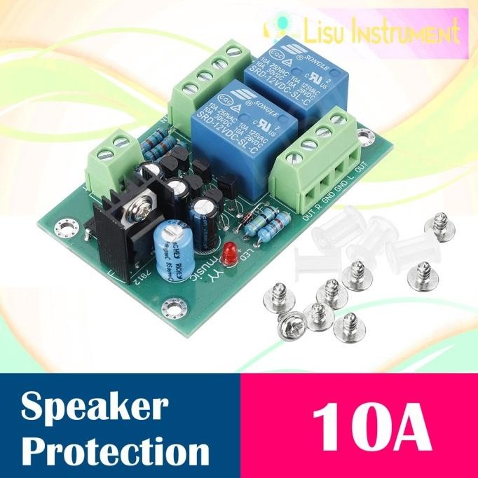 Jual Terbaru Speaker Protection Board Dual Relay Boot Delay Protector ...