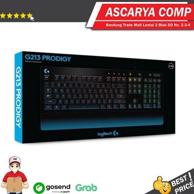 Jual Logitech G213 Prodigy Gaming Keyboard | Shopee Indonesia