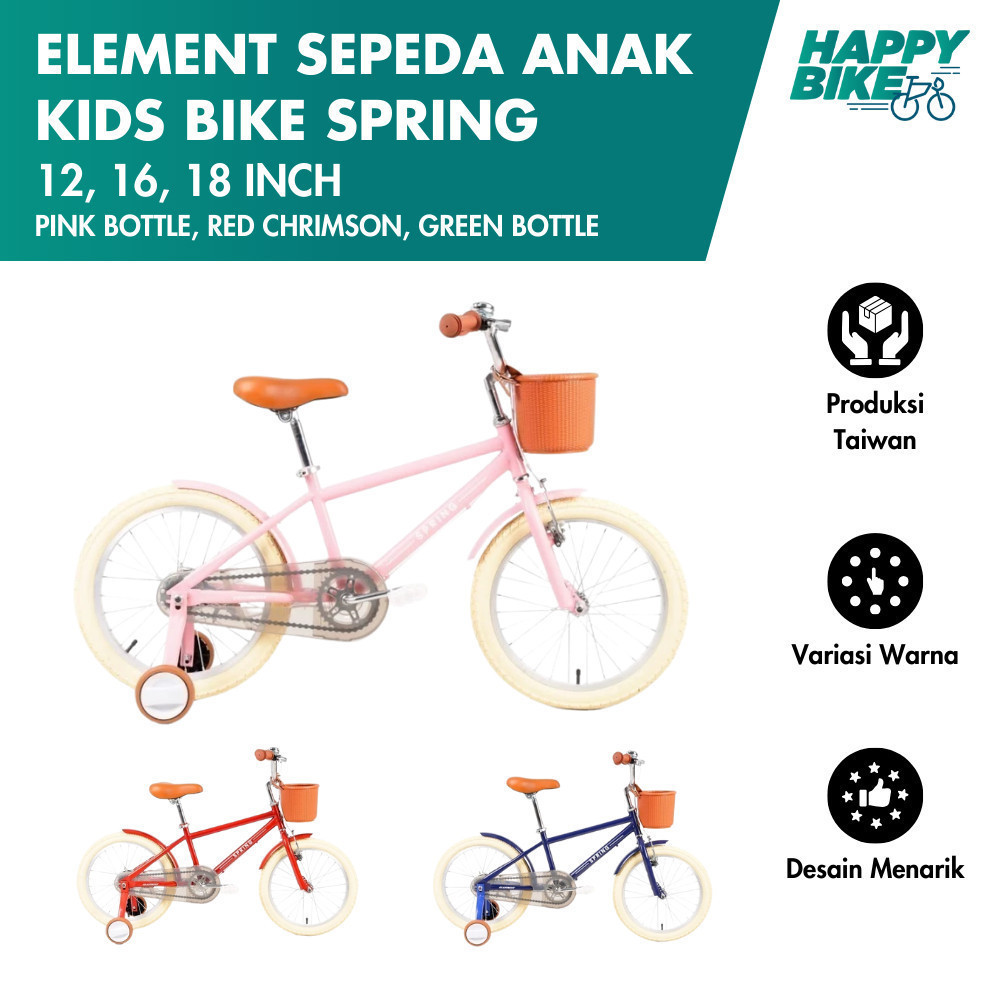 Jual Element Sepeda Anak Kids Bike Spring 12,16 18 Inch | Shopee Indonesia