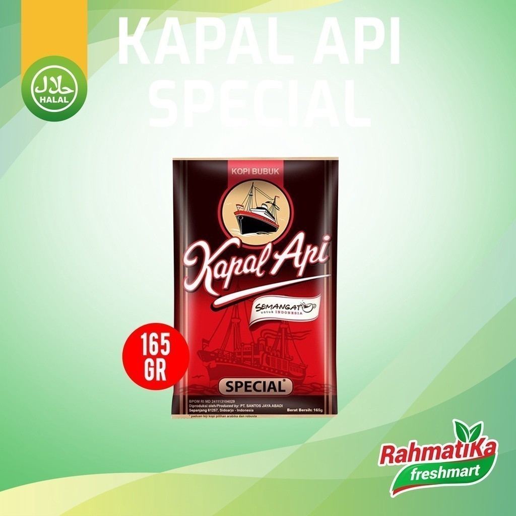Jual Kapal Api Kopi Bubuk Special 165 gram | Shopee Indonesia