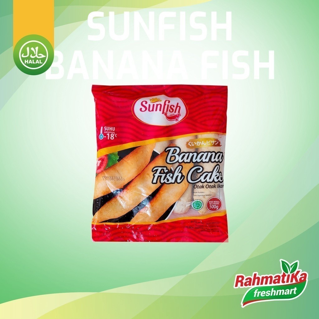 Jual Sunfish Banana Fish Cake / Otak-Otak Ikan 500 gr (Frozen Food ...