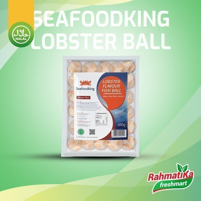 Jual Seafoodking Lobster Flavour Fish Ball 500 gr (Frozen) | Shopee ...
