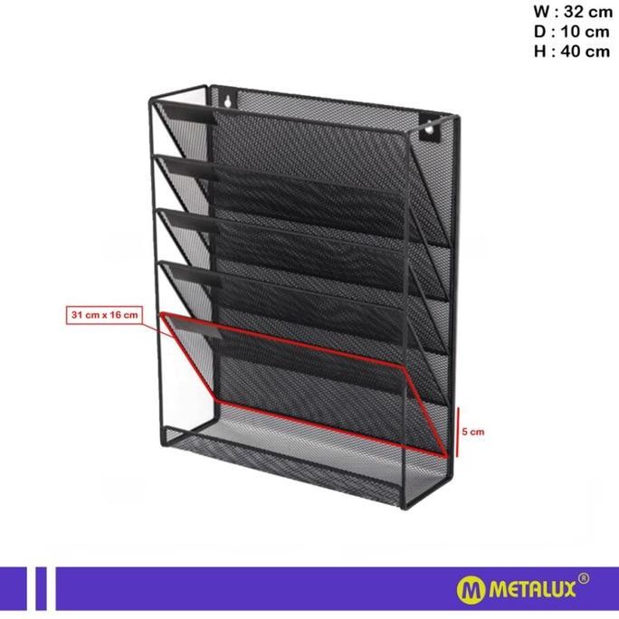 Jual METALUX TJURA - Rak Dokumen | File Rack | Document Shelf Organizer ...