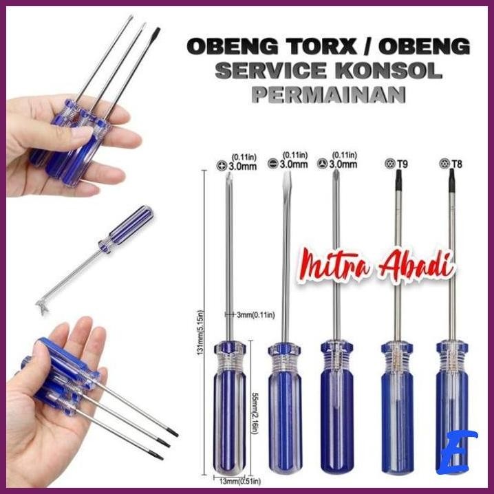 Jual | MTA | OBENG TORX / OBENG SERVICE KONSOL PERMAINAN PS / OBENG ...