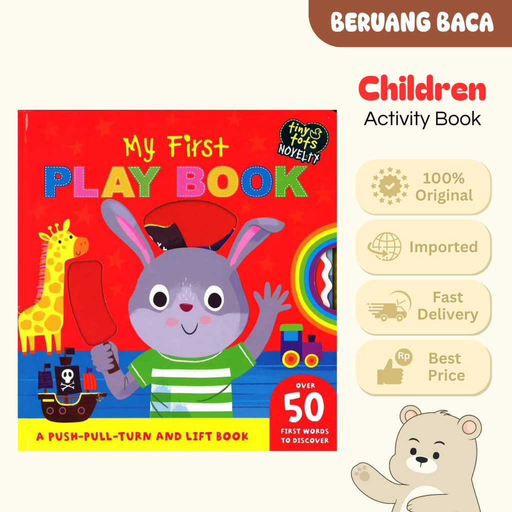 Jual TINY TOTS NOVELTY BOARD: MY FIRST PLAY BOOK (UKNP) | Shopee Indonesia