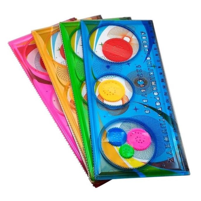 Jual Fancy Ruler Spirograph - Penggaris Bunga | Shopee Indonesia