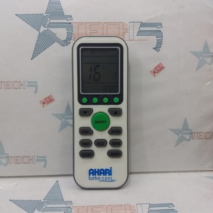 Jual REMOT REMOTE AC AKARI TURBO COOL ORIGINAL ASLI KW murah | Shopee Indonesia