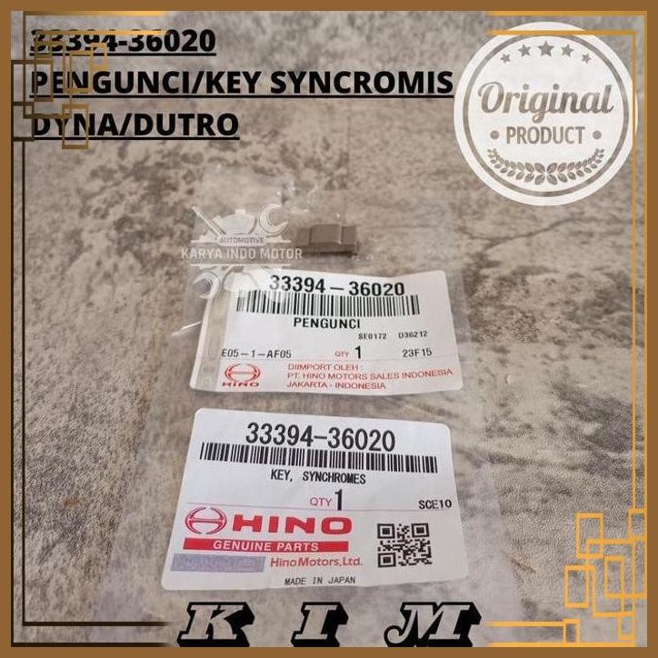 Jual [KIM] KEY SINKROMIS KUKU SINKROMIS HINO DUTRO DYNA 115 14B 33394 ...