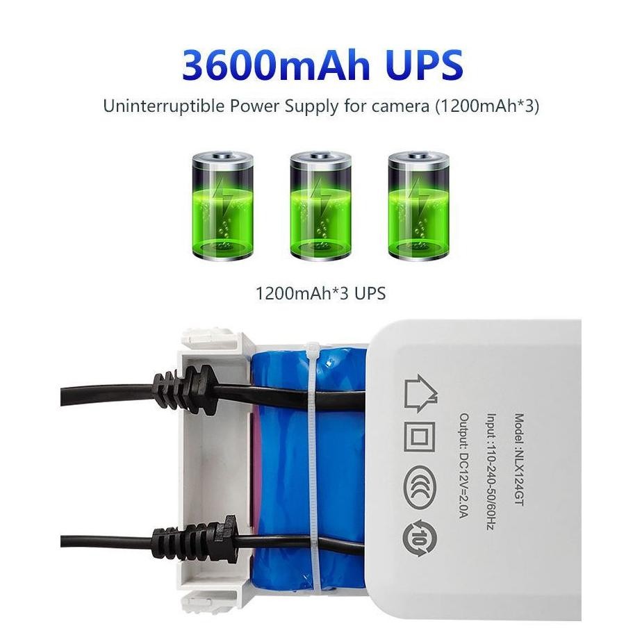 Jual Mini Ups 12V2A Backup Router Modem Cctv 3600Mah | Shopee Indonesia