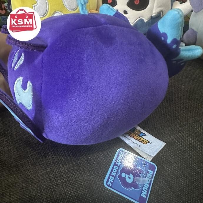 Jual Blox Fruits Plush Doll with DLC Code Original block fruits Kitsune ...