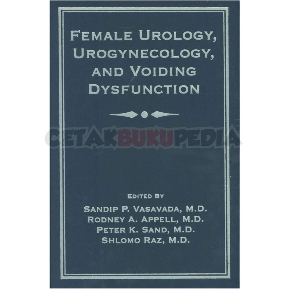 Jual Buku Po Female Urology Urogynecology Voiding Dysfunction Softcover ...