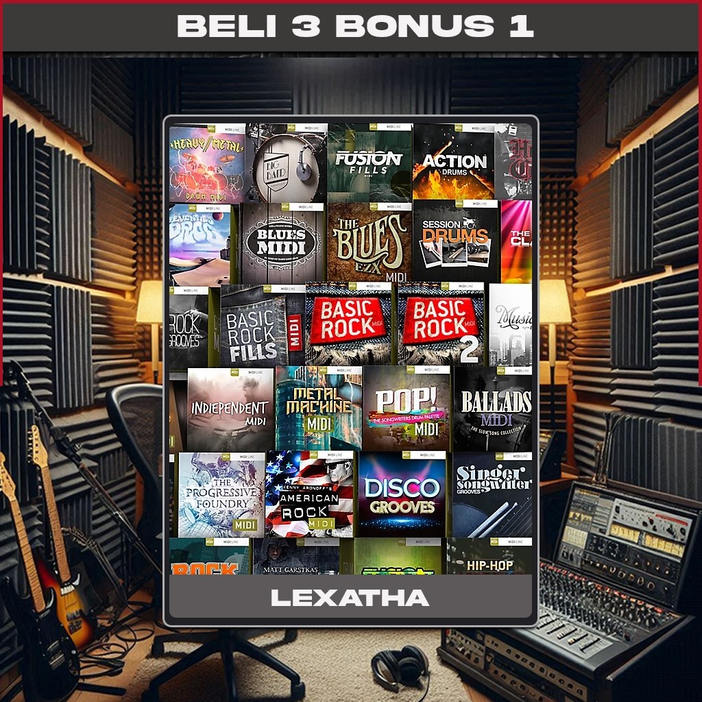 Jual Toontrack Ezdrummer + Superior Drummer Midi Pack - Ribuan MIDI ...