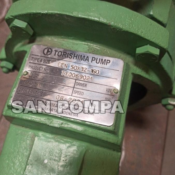 Jual Pompa Centrifugal Torishima Etan Cen 50 X 32 - 160 Fc200-Gland ...