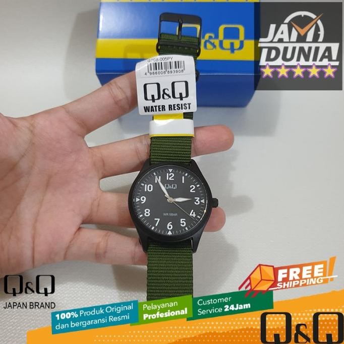 Jual Murah Jam Tangan Pria Original Q&Q 76B 005Py Jam Qnq Q76B-005Py Ng Cl | Shopee Indonesia