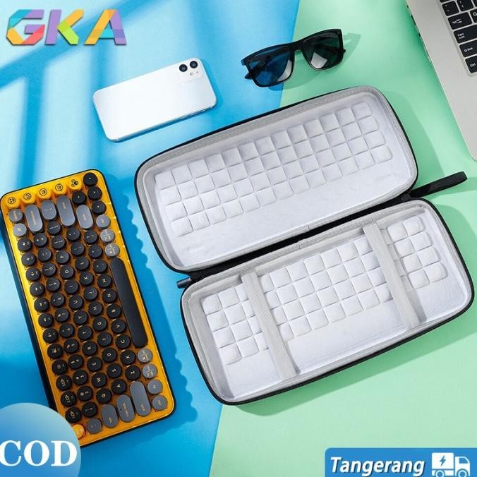 Jual Logitech Pop Keys Bluetooth Keyboard Storage Bag-Tas Pc Keyboard ...