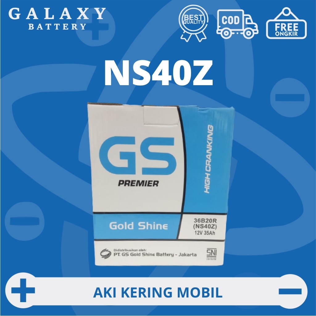 Jual Aki Basah NS40Z GS (Aki Avanza,Xenia,Luxio,Grandmax,Carry,Taruna) | Shopee Indonesia