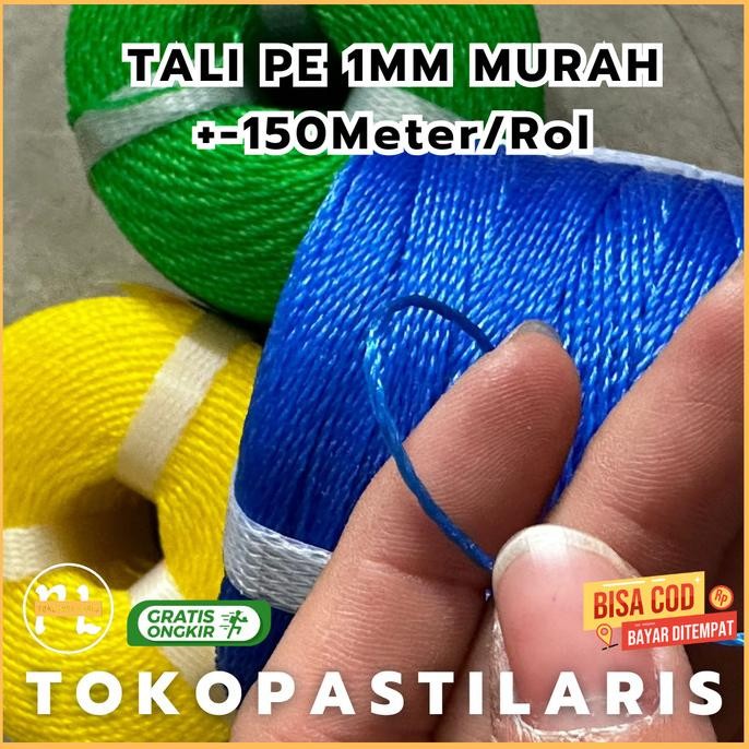 Jual Tali Lato/Tambang Pe 1Mm-2.5Mm Berkualitas Co | Shopee Indonesia