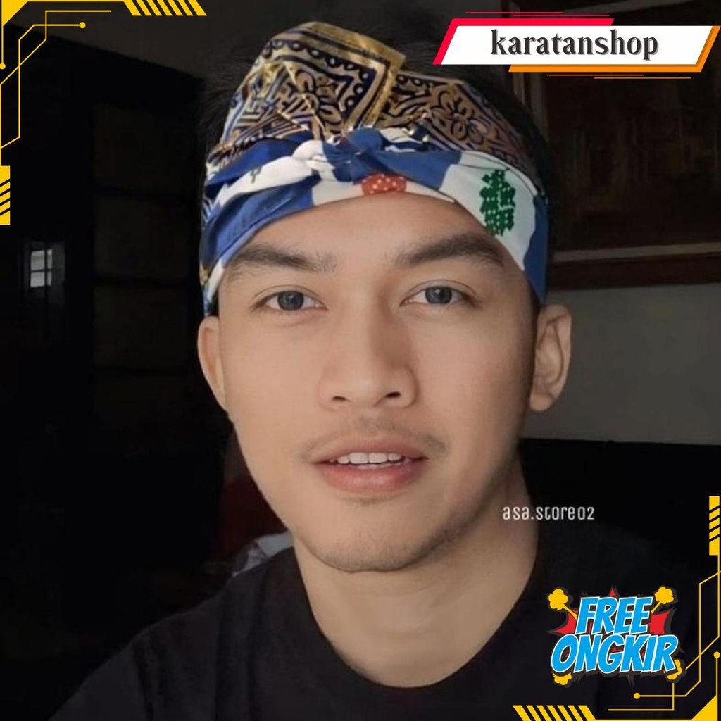 Jual Udeng Bali Tradisional Prada Topi Adat Khas Bali Ikat Kepala Khas ...