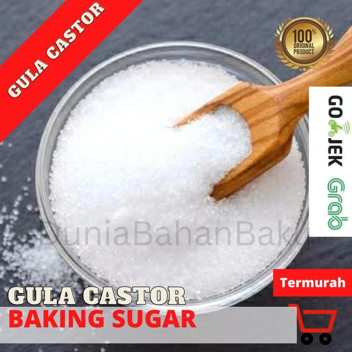 Jual Castor sugar / gula kastor / caster sugar 1kg Premium | ASLI 100% ...