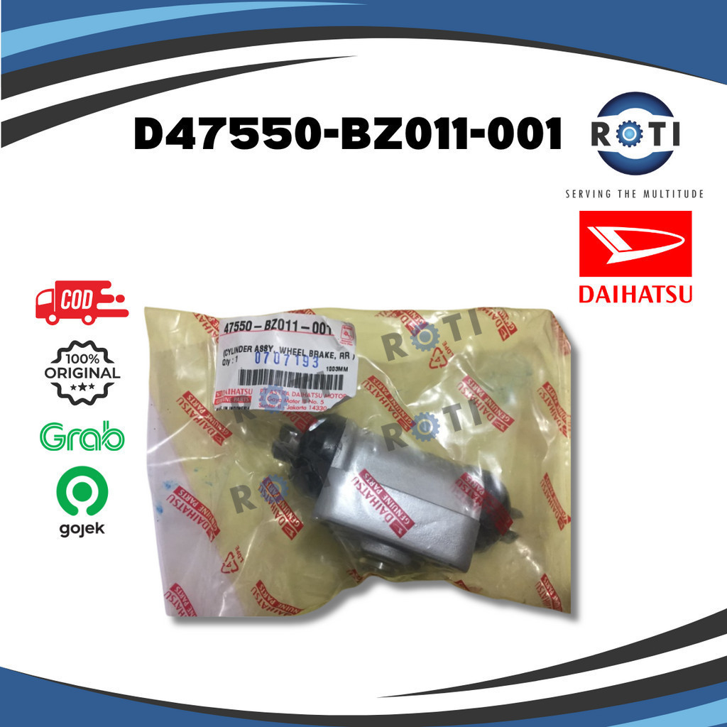 Jual DAIHATSU CYLINDER ASSY WHEEL BRAKE RR NO.1 XENIA 13 47550-BZ011-001 | Shopee Indonesia