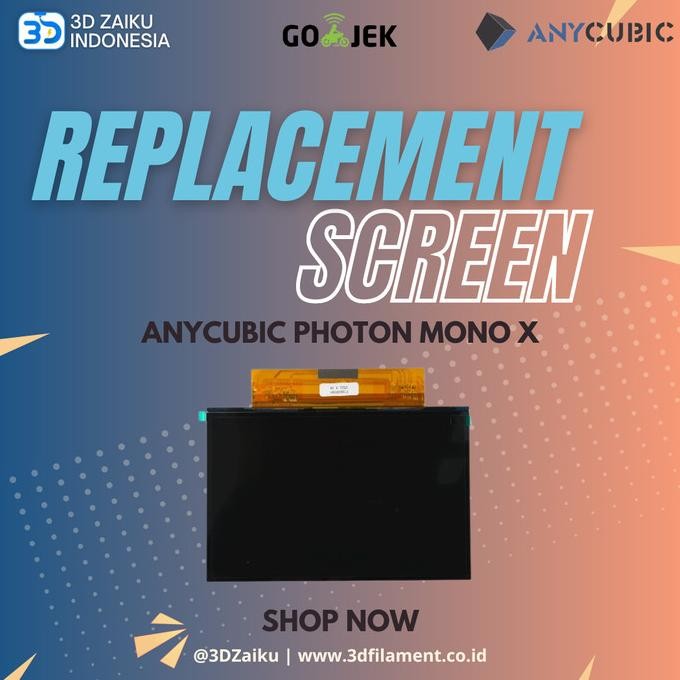 Jual Original Anycubic Photon Mono X LCD 4K Replacement Screen | Shopee ...