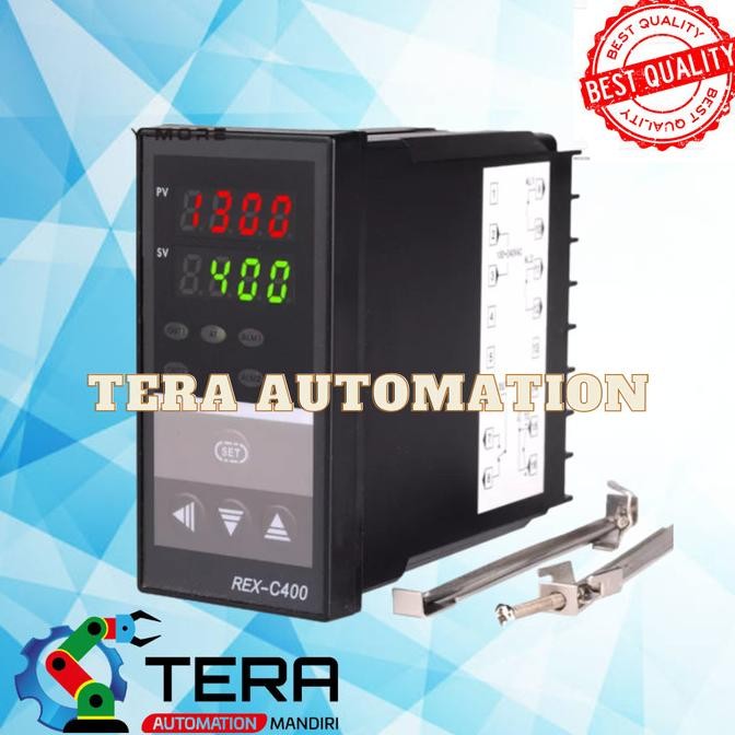 Jual Pid Rex C400 Rex-C400 Temperatur Temperature Controller Output Relay New Stok | Shopee ...