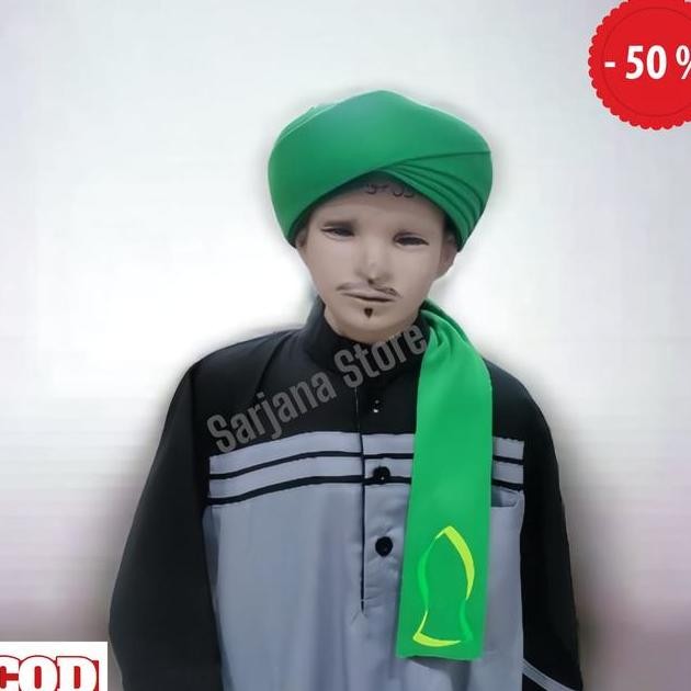 Jual Peci Orban Imamah Permanen N Langung Paai Panjang 3 Meter Polo Ter ...