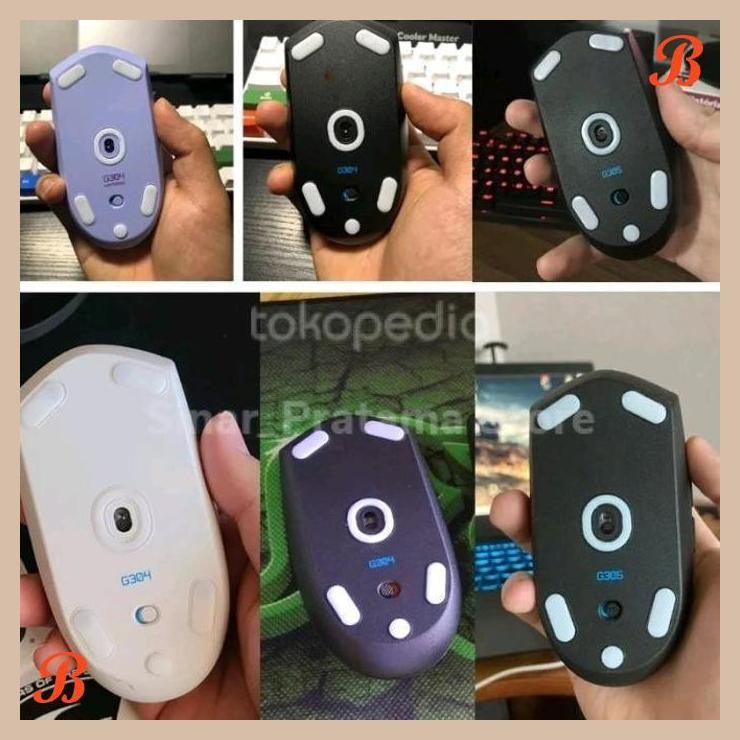 Jual [SRP] Mouse Feet Logitech G304 G305 Rubber Alas kaki High Quality | Shopee Indonesia