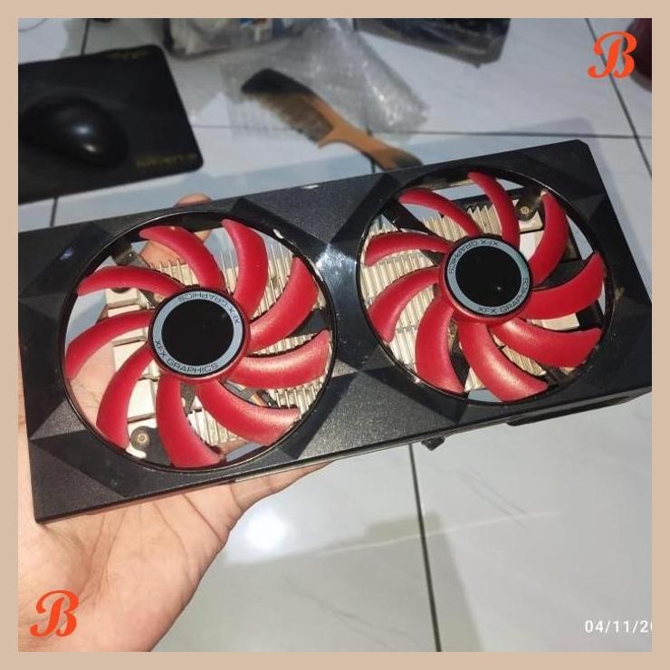 Jual [SRP] 1 set Fan Vga XFX RX 560 550 RX 460 heatsink casing 85mm ...