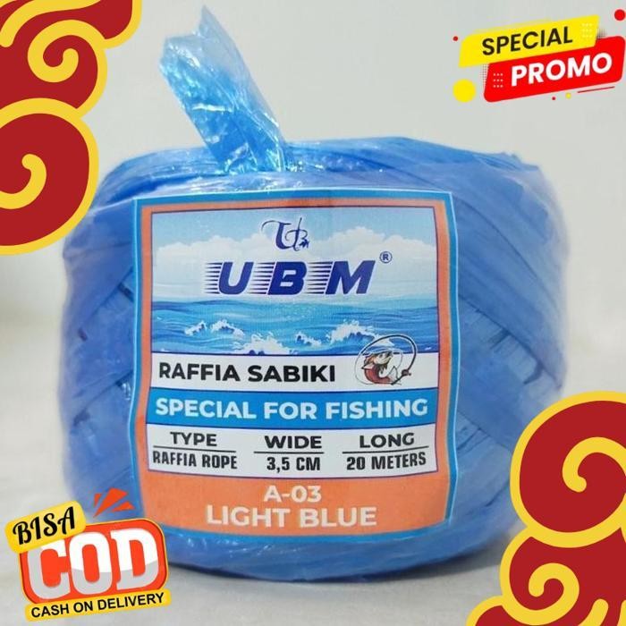Jual SALE A-FB-RB> 1GULUNG RAFIA SABIKI CAP UBM | RAFIA BANGKA | KHUSUS ...