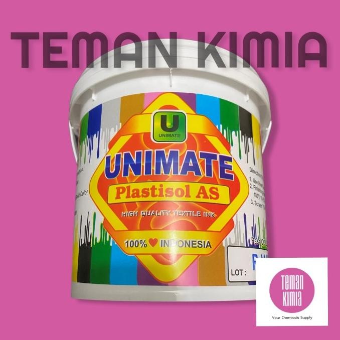 Jual Tinta Pasta Sablon Plastisol Unimate White 1kg Original | Shopee ...