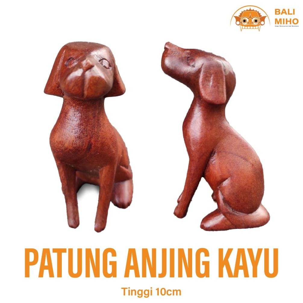 Jual Living Patung Anjing Kayu - Patung Anjing - Dog Statue - Dekorasi ...