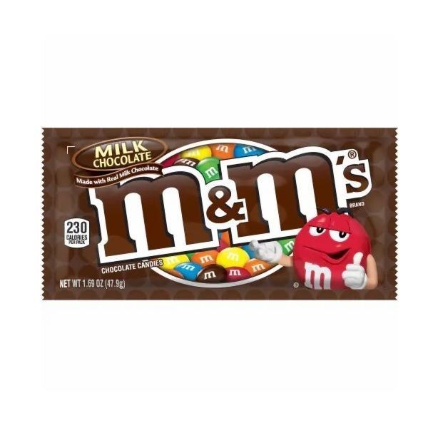Jual M&M MILK CHOCOLATE 1.69 OZ | Shopee Indonesia