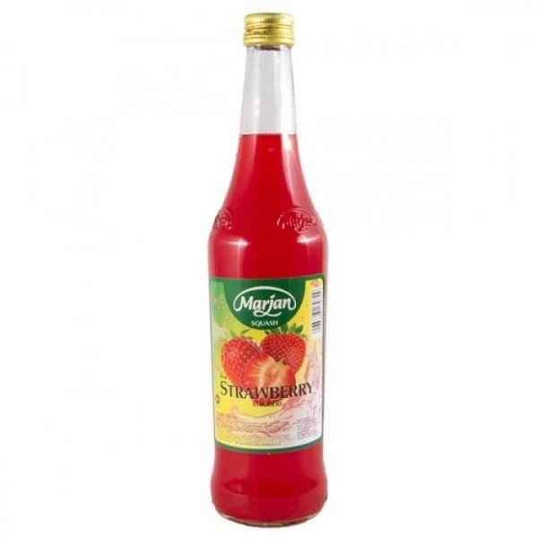 Jual MARJAN SYRUP STRAWBERRY SQUASH 425 ML | Shopee Indonesia