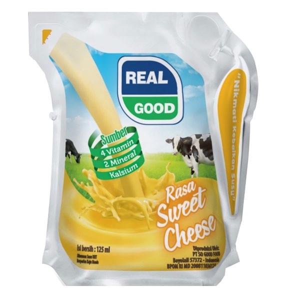Jual REALGOOD MILK SWCHEESE 125ml | Shopee Indonesia