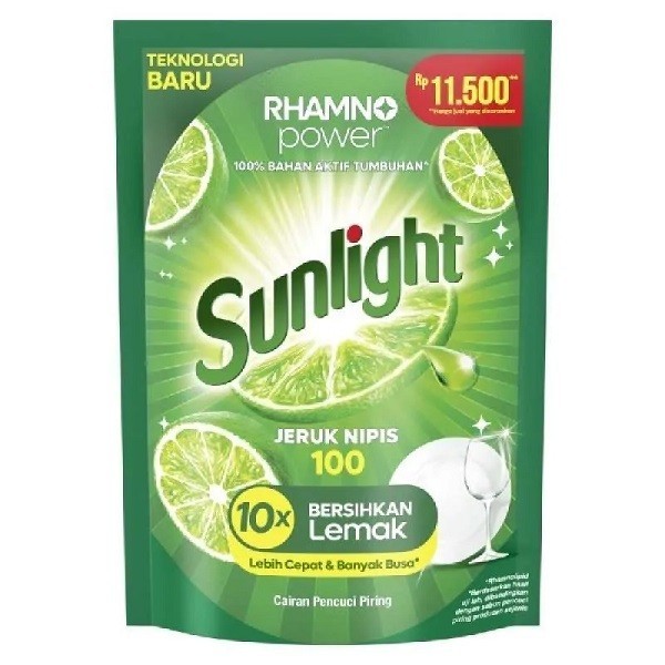 Jual SUNLIGHT LIME POUCH 640 GR | Shopee Indonesia