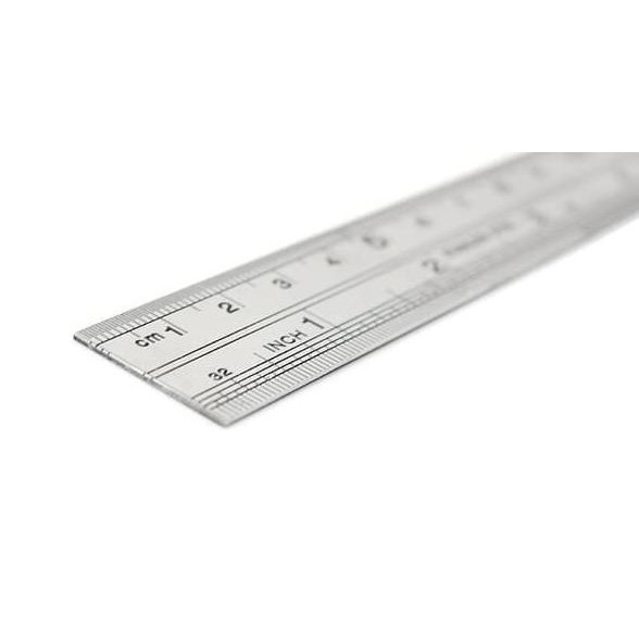 Jual siap kirim penggaris besi 100 cm tebal jidar mistar ruler 1 meter baja stainless | Shopee ...