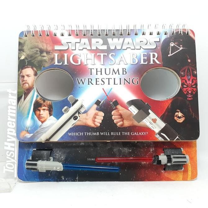 Jual Original Star Wars Lightsaber Thumb Wrestling Book Buku | Shopee ...