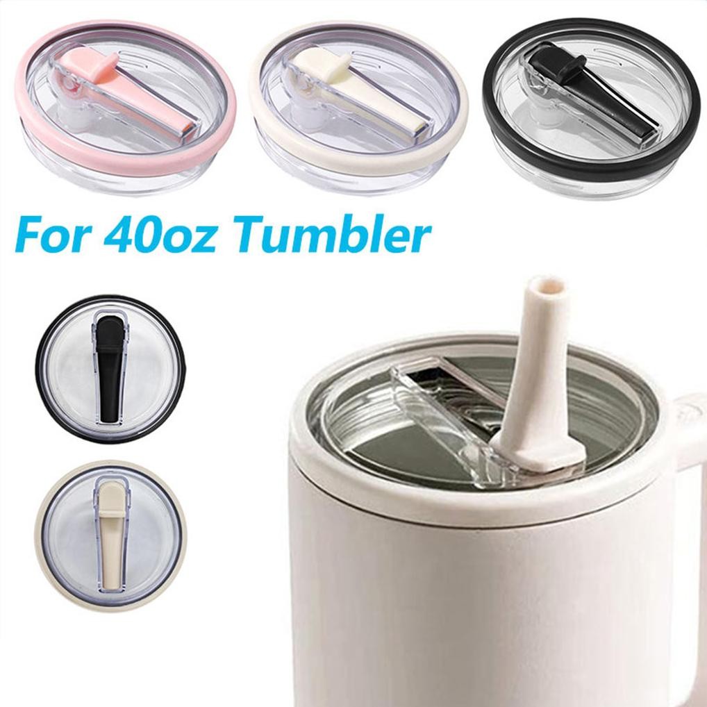 Jual Premium Stanley 40 Oz Lids Splash Resistant Tumbler Flip Straw ...